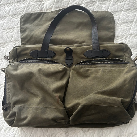 Filson | Bags | Filson 48hour Tin Cloth Duffle Bag Otter Green | Poshmark